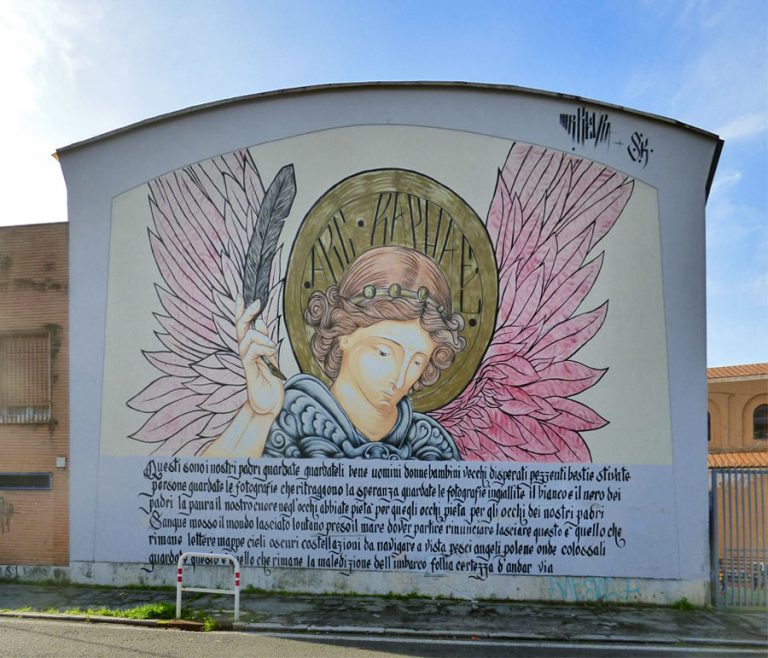 Murales del Trullo a Roma, la street art tra arte e poesia – Treeaveller